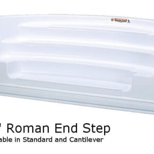 Durable Thermoplastic Pool Steps by Latham | Swim Safe