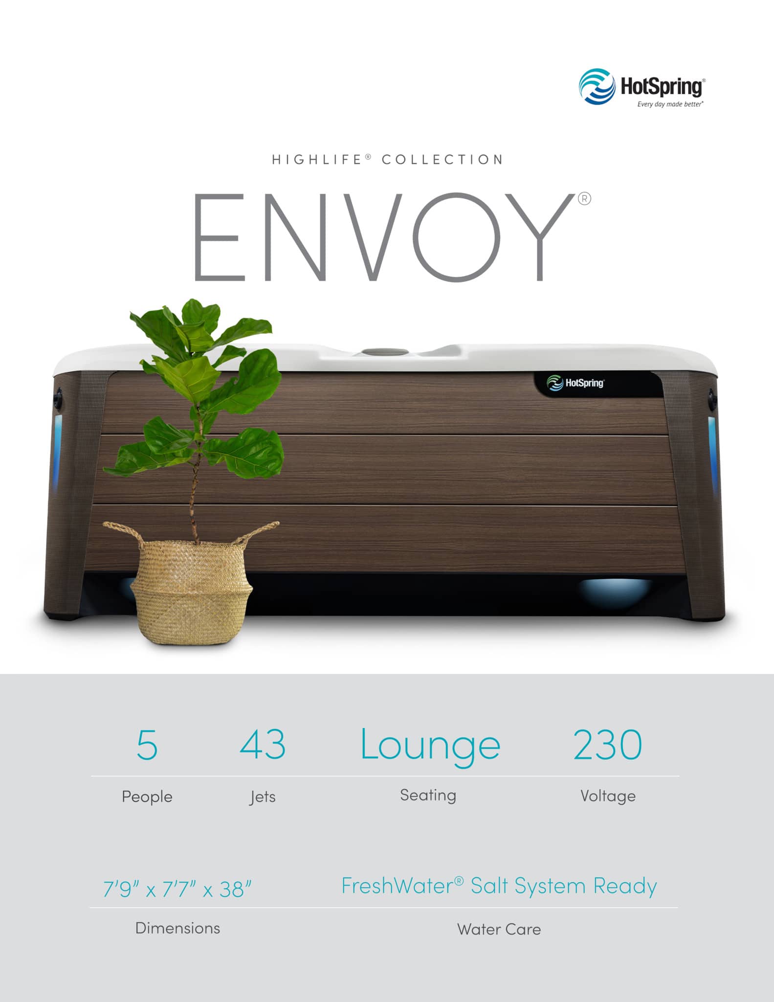 Envoy 5 Person SPA